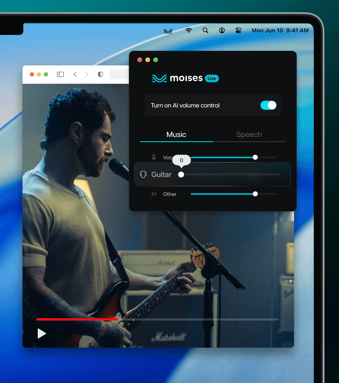 Moises Live: Real-Time Audio Control for All Your Apps