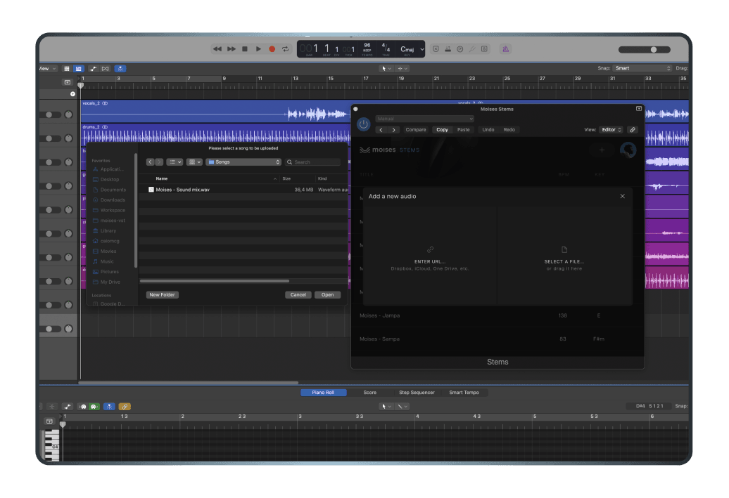 Stems Plugin: The VST Plugin by Moises