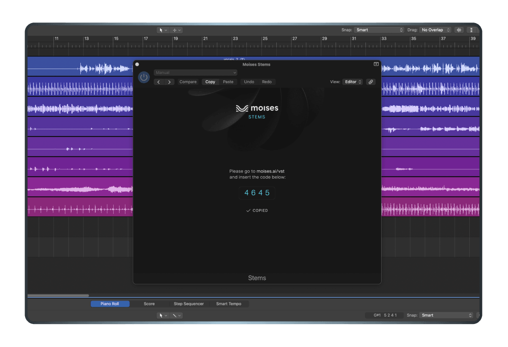 Plugin Stems: o plugin VST do Moises
