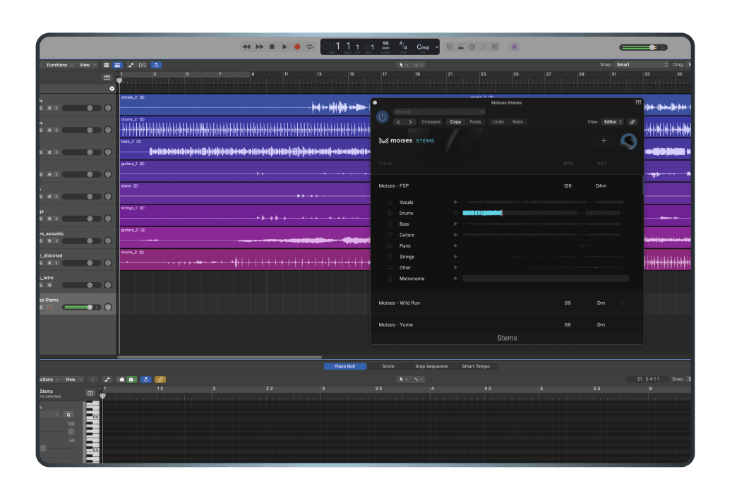 Stems Plugin: The VST Plugin by Moises